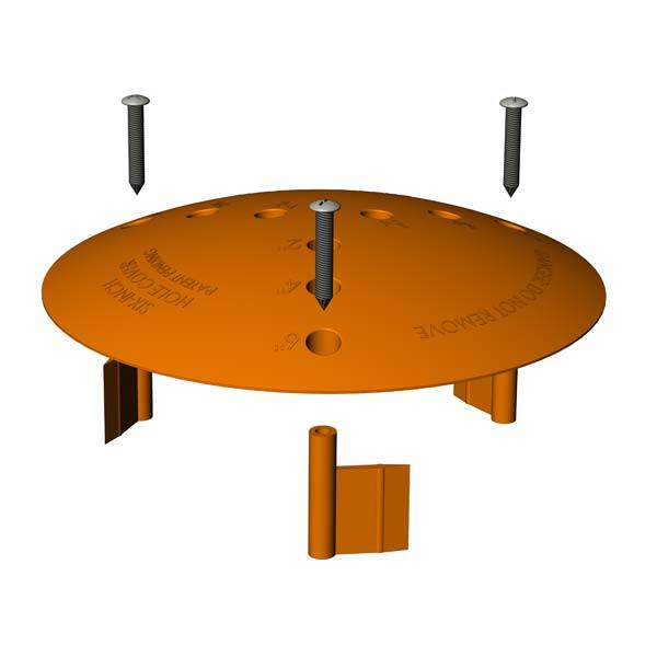 Core Hole Cover (25 Units) - OSHA Compliant | Thunderbird Products