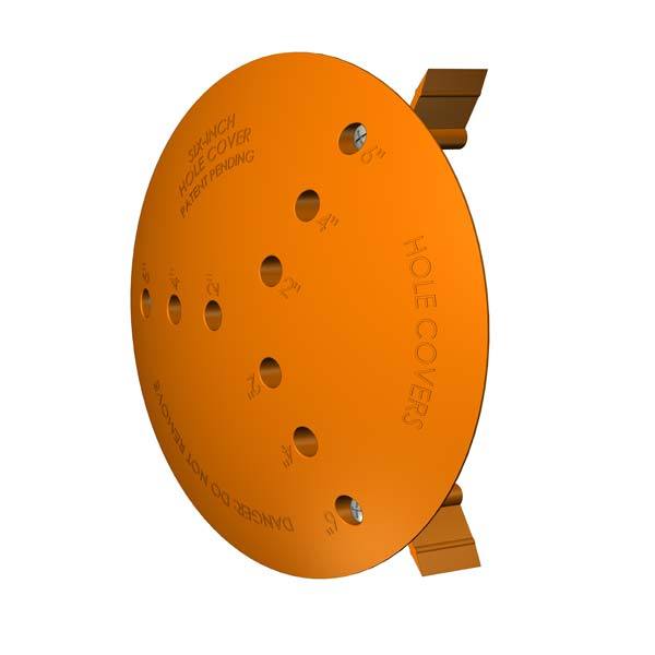 Core Hole Cover (25 Units) - OSHA Compliant | Thunderbird Products