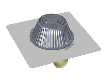 PVC or TPO Roof Drain - Side Outlet | Thunderbird Products