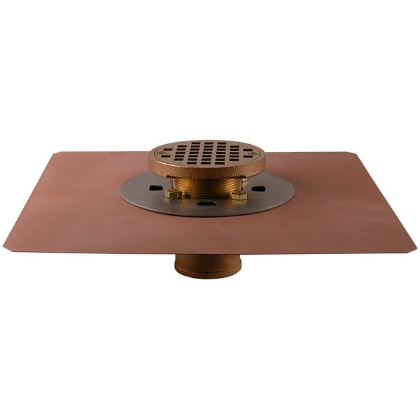 Copper Shower Drains | Thunderbird Products